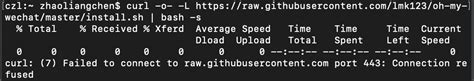 Failed To Connect To Raw Githubusercontent Port Connection