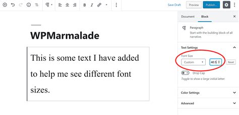 pdf edit font size