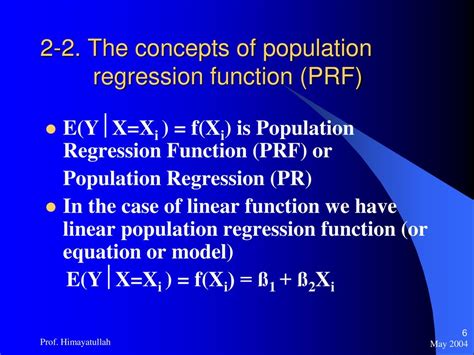 chapter 2 two variable regression analysis some basic ideas ppt download