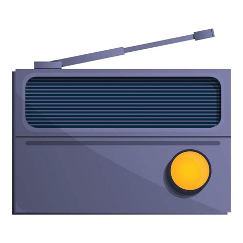 Classic Radio Icon Cartoon Style Vector Art At Vecteezy