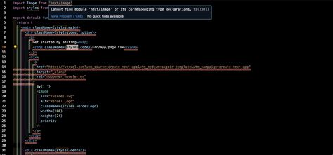 When I Start The Next Js Project With Yarn I Get An Error That The