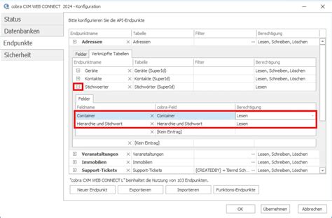 Mit Stichwörtern arbeiten cobra CRM Dokumentation