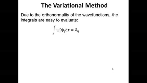 variational method youtube