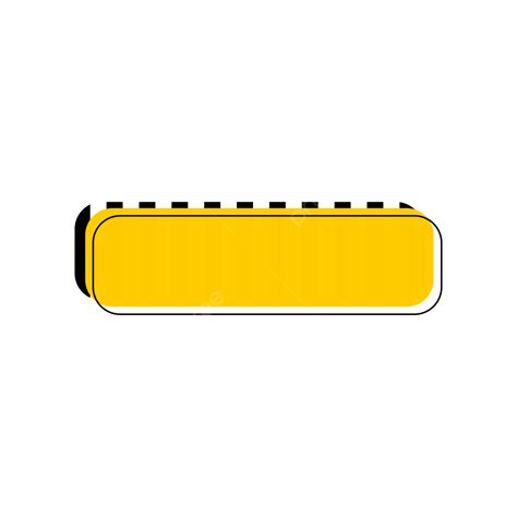 Text Yellow Banner Text Banners Vector PNG And Vector With