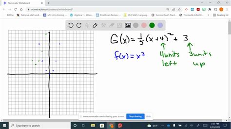 solved graph each quadratic function label the vertex and sketch and label the axis of symmetry