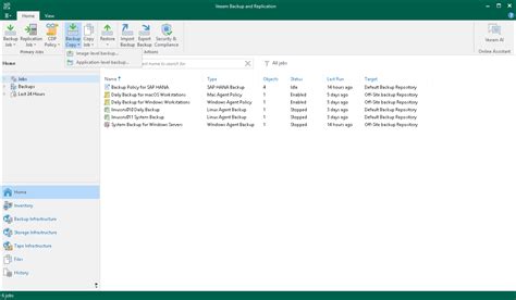 Creating Backup Copy Jobs For Veeam Plug Ins User Guide For Microsoft