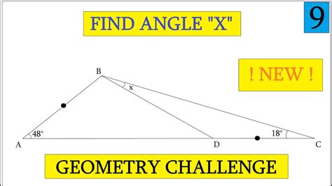 geometry quiz exercise 9 hard geometry problem find angle x challenge great question