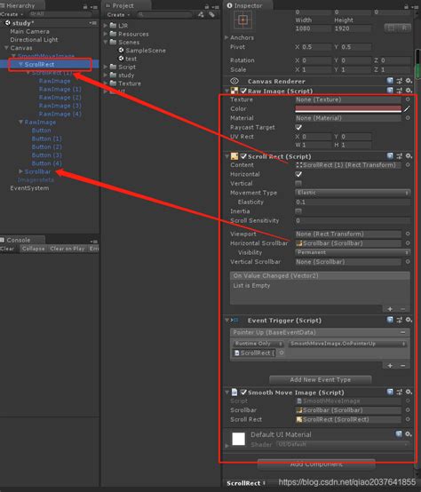 unity实现滑页效果（ugui） unity scrollbar onpointerup 龙胖胖的博客的博客 csdn博客