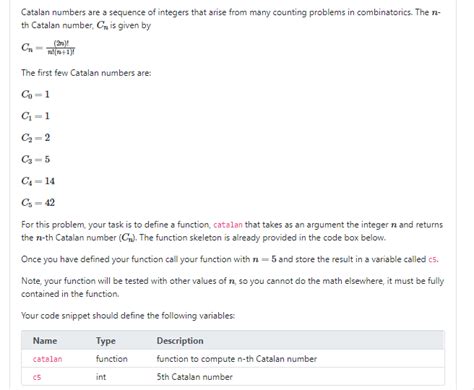 solved catalan numbers are a sequence of integers that arise
