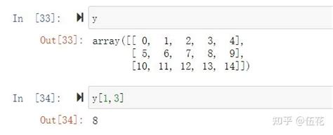 python numpy array的基本操作 知乎