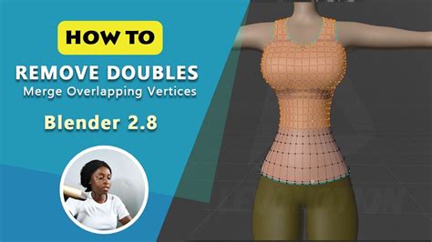 How To Merge Overlapping Vertices Remove Doubles Blender YouTube