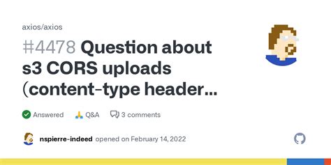 Question About S3 CORS Uploads Content Type Header Specifically