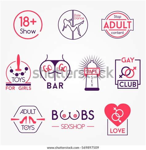 Sex Adult Xxx Badges Vector Logos Stock Vektorgrafik Lizenzfrei 569897509 Shutterstock