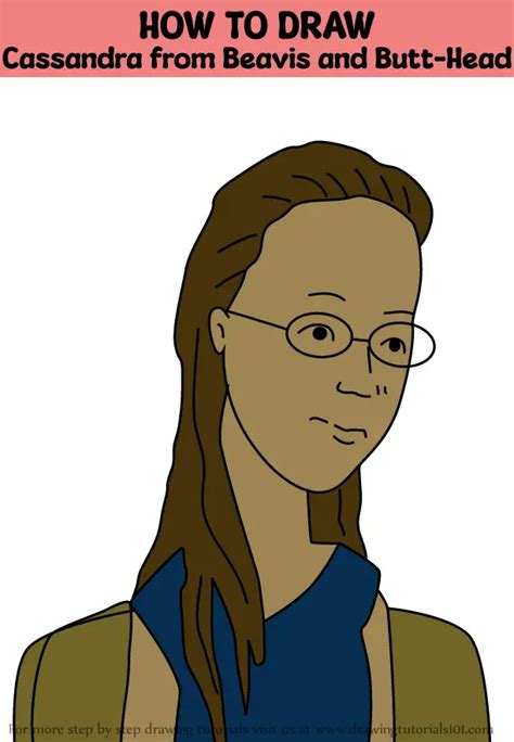 How To Draw Cassandra From Beavis And Butt Head Beavis And Butt Head