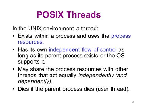 introduction to pthreads