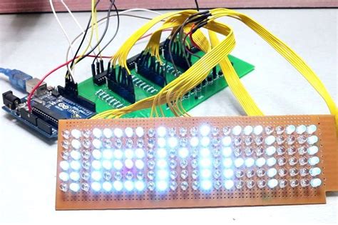 BLUETOOTH CONTROLLED LED MATRIX Bluetooth Gadgets Led Matrix New Program Arduino Solving