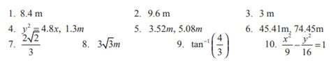 Exercise Real Life Applications Of Conics Problem Questions With
