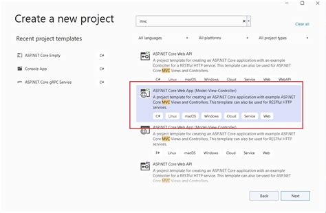 create a grpc client and server in asp net core dev c