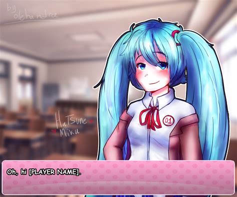 Hatsune Miku In Ddlc By Olehandra On Newgrounds