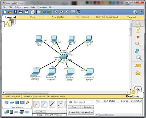 Cara Membuat Jaringan LAN Menggunakan Cisco Packet Tracer Dasar