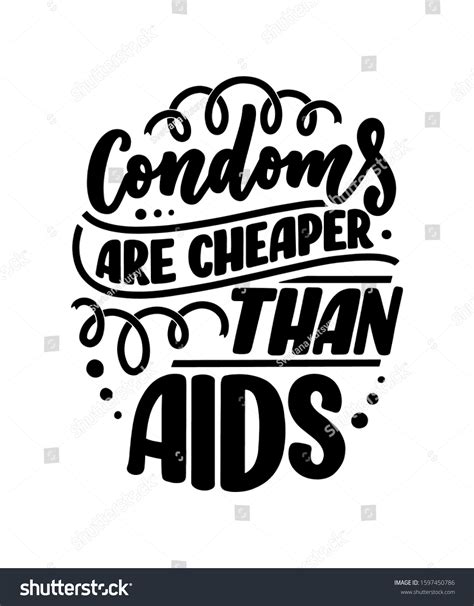 Safe Sex Slogan Great Design For Any Purposes Royalty Free Stock Vector 1597450786