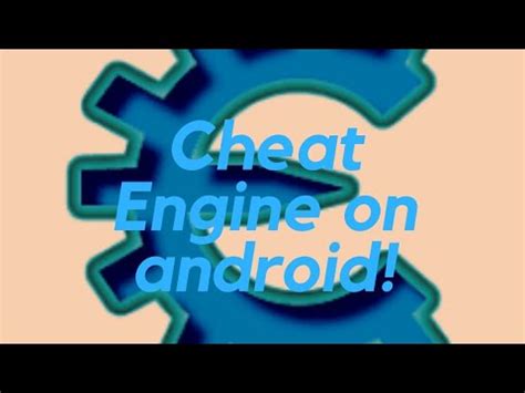 HOW TO INSTALL CHEAT ENGINE ON ANDROID YouTube