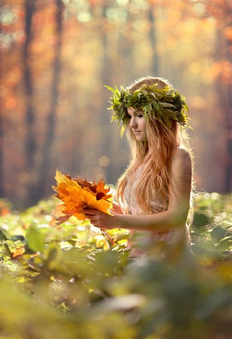 Autumn By Patryk Morzonek Witch Fantasy Photography Wicca