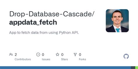 Github Drop Database Cascade Appdata Fetch App To Fetch Data From