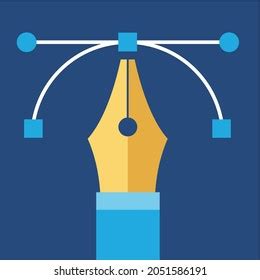 Pen Tool Cursor Vector Computer Graphics Stock Vector Royalty Free