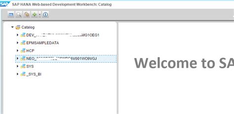 How To Create Tables Using Hdbtable In SAP HANA