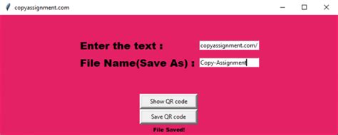 Generate QR Code In Python CopyAssignment