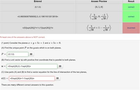 solved 1 point for the curve given by r t 1t et