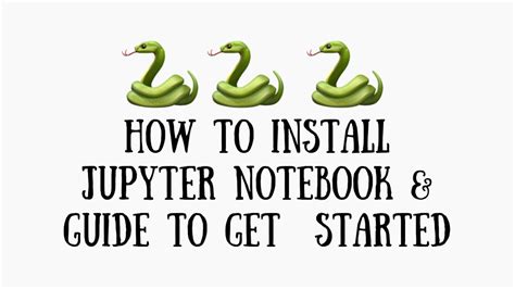 How To Install Use Anaconda Jupiter Notebook YouTube