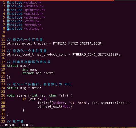 vim多行注释与取消注释 steve z 博客园