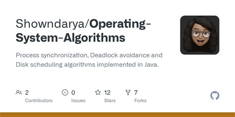github showndarya operating system algorithms process synchronization deadlock avoidance and