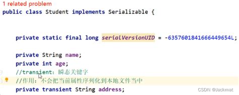 java中序列化流（读取对象）（objectoutputstream：writeobject）、反序列化流（objectinputstream：readobject） java获取序列化