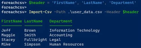 PowerShell ForEach And CSV Files Tutorial Jeff Brown Tech