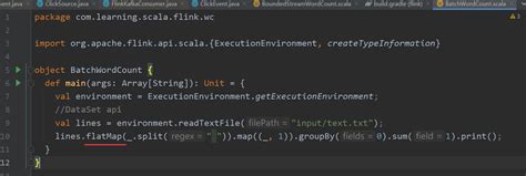 Flink Scala flatMap方法报错 CSDN社区