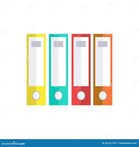 Colorful Folder Icon Royalty Free Stock Image CartoonDealer 26047390