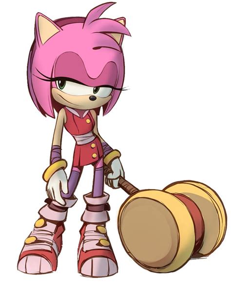 Amy Rose Characters And Art Sonic Boom Amy Rose Character Art Rose Art