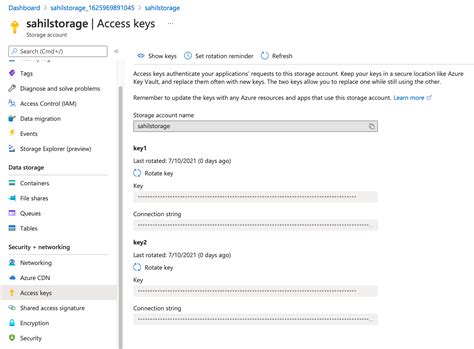Securing Azure Storage