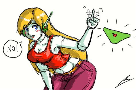 Curly Brace Says No By Borockman Cave Story Cave Story Cave Story