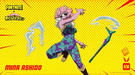 Mina Ashido Skin Fortnite X My Hero Academia Part 2 Youtube