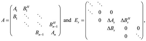 application and generalization of eigenvalues perturbation bounds for