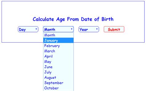 calculate age from date of birth using php free source code tutorials and articles