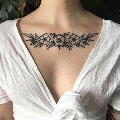 Share More Than 82 Breastplate Females Chest Tattoos Latest Vn
