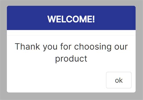 customizable alert box in javascript pling js css script