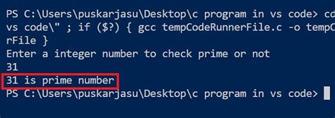 How To Find The Prime Number By C Programing Language