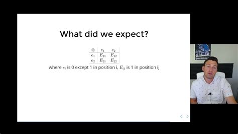 tensor products are just matrix multiplication seriously youtube
