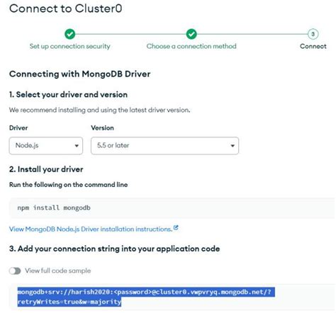 Connect MongoDB Atlas Cluster To MongoDB Compass GeeksforGeeks